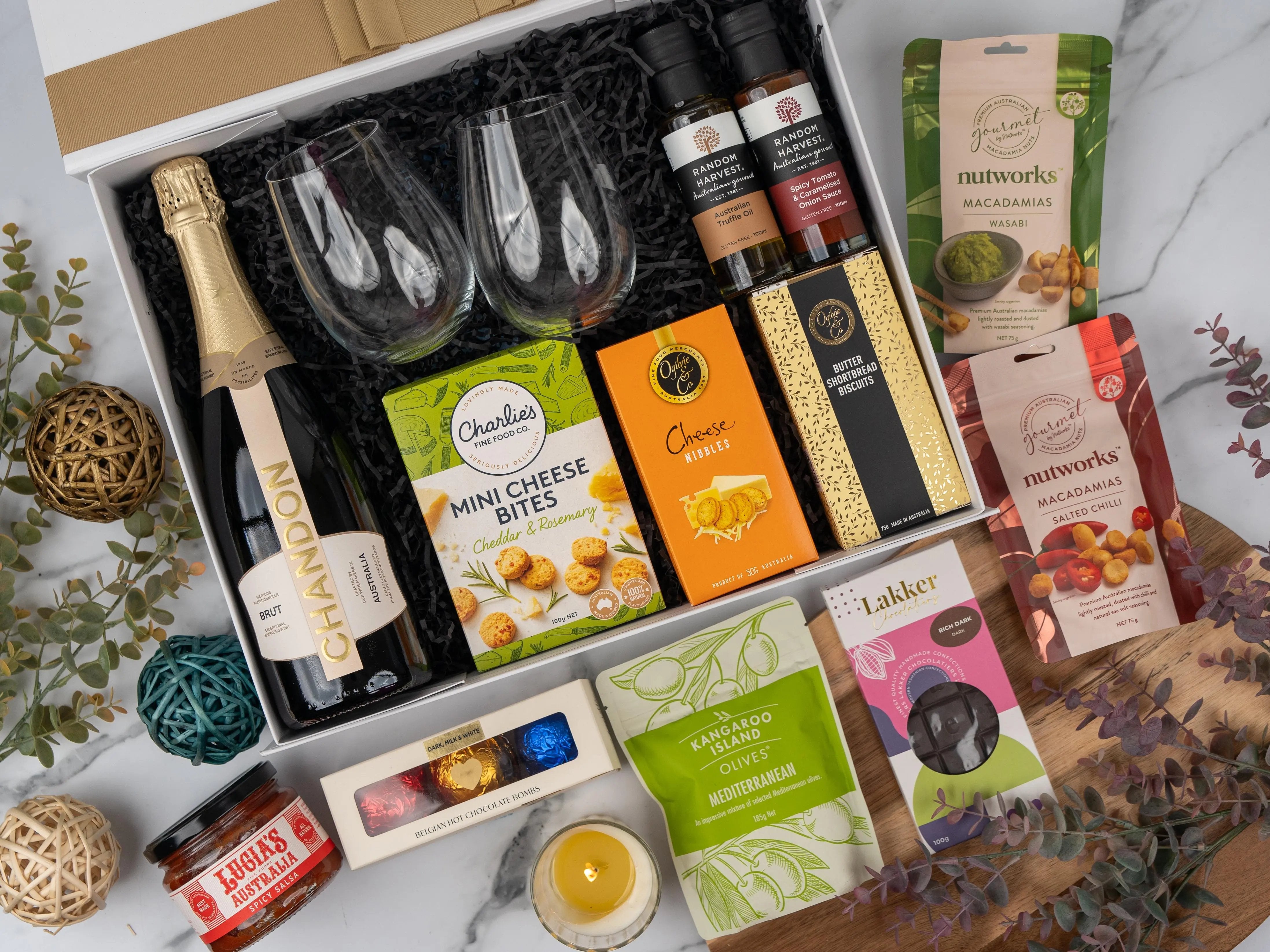 Epicurean Delights Hamper | The Hamper Boutique Co